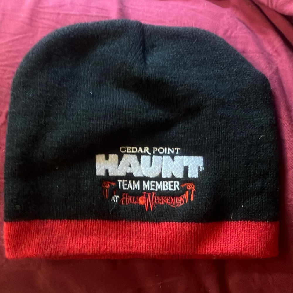 Cedar Point Employee Halloweekends Hat - Gem